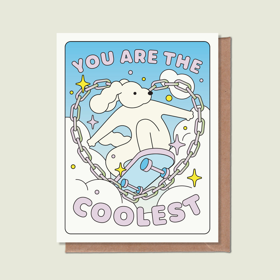 You Are The Coolest Greeting Card – ÉPÉE LAPIN STUDIO